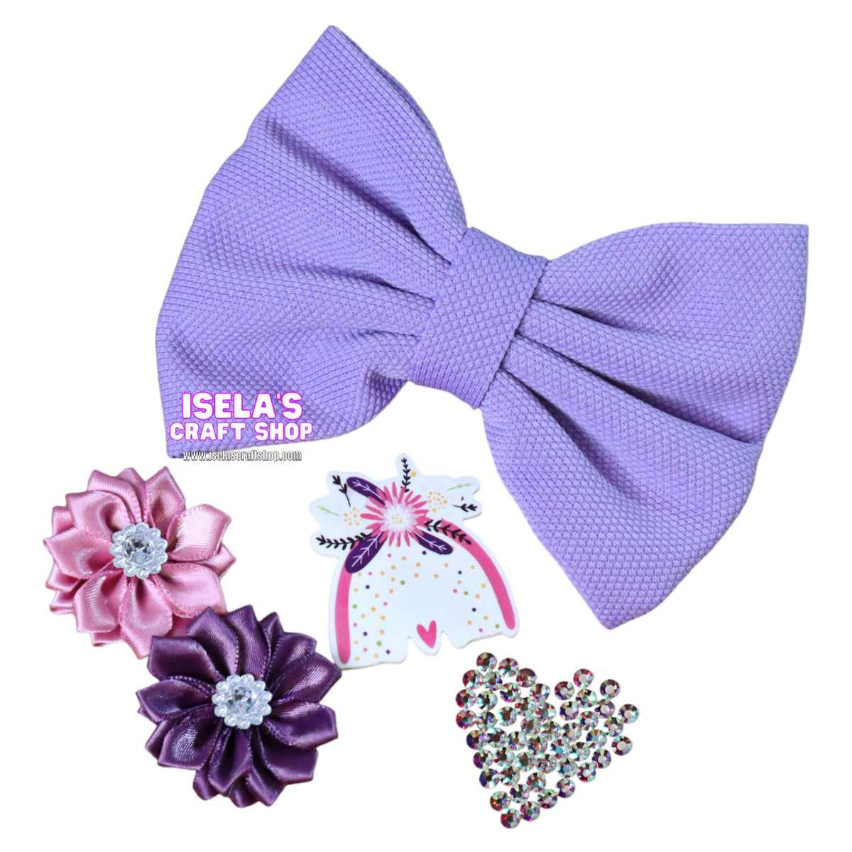"DIY Hair Bow Kits - Easy Craft Kits" – Iselas Craft Shop