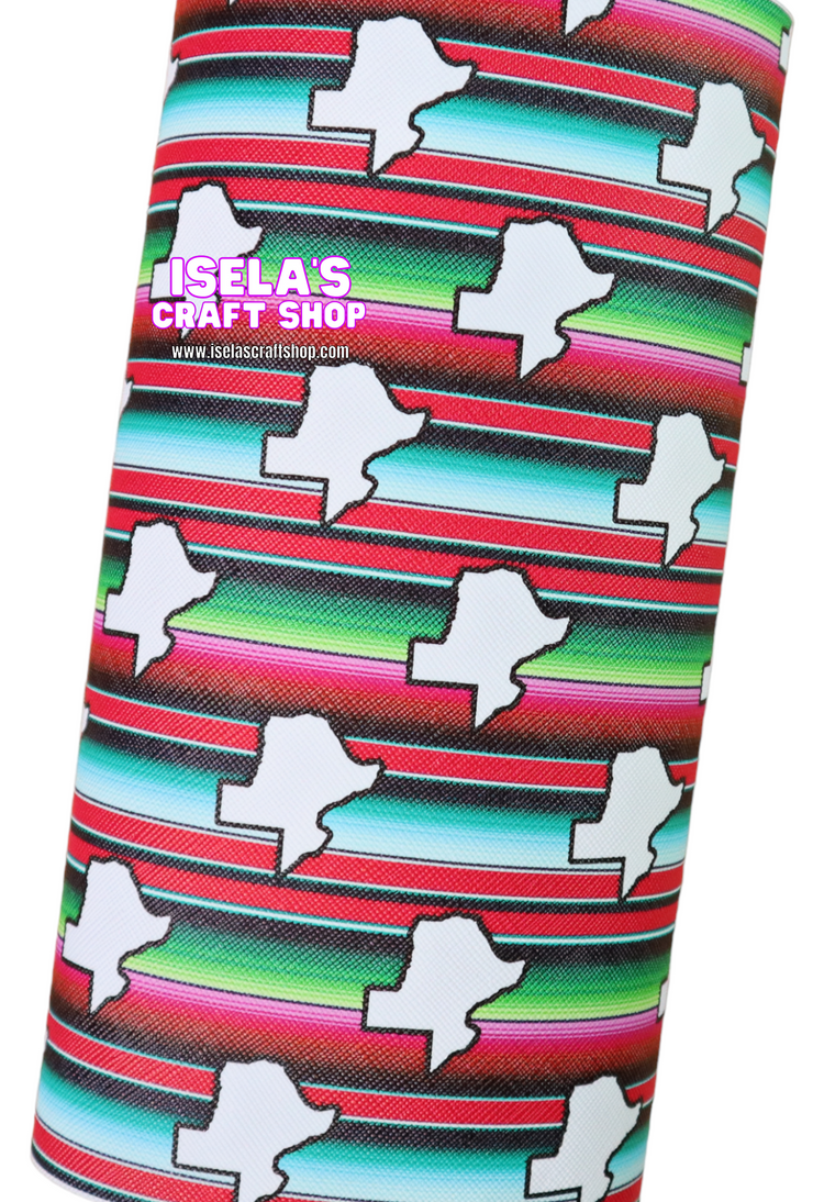 Texas Serape Faux Leather Sheet – Iselas Craft Shop