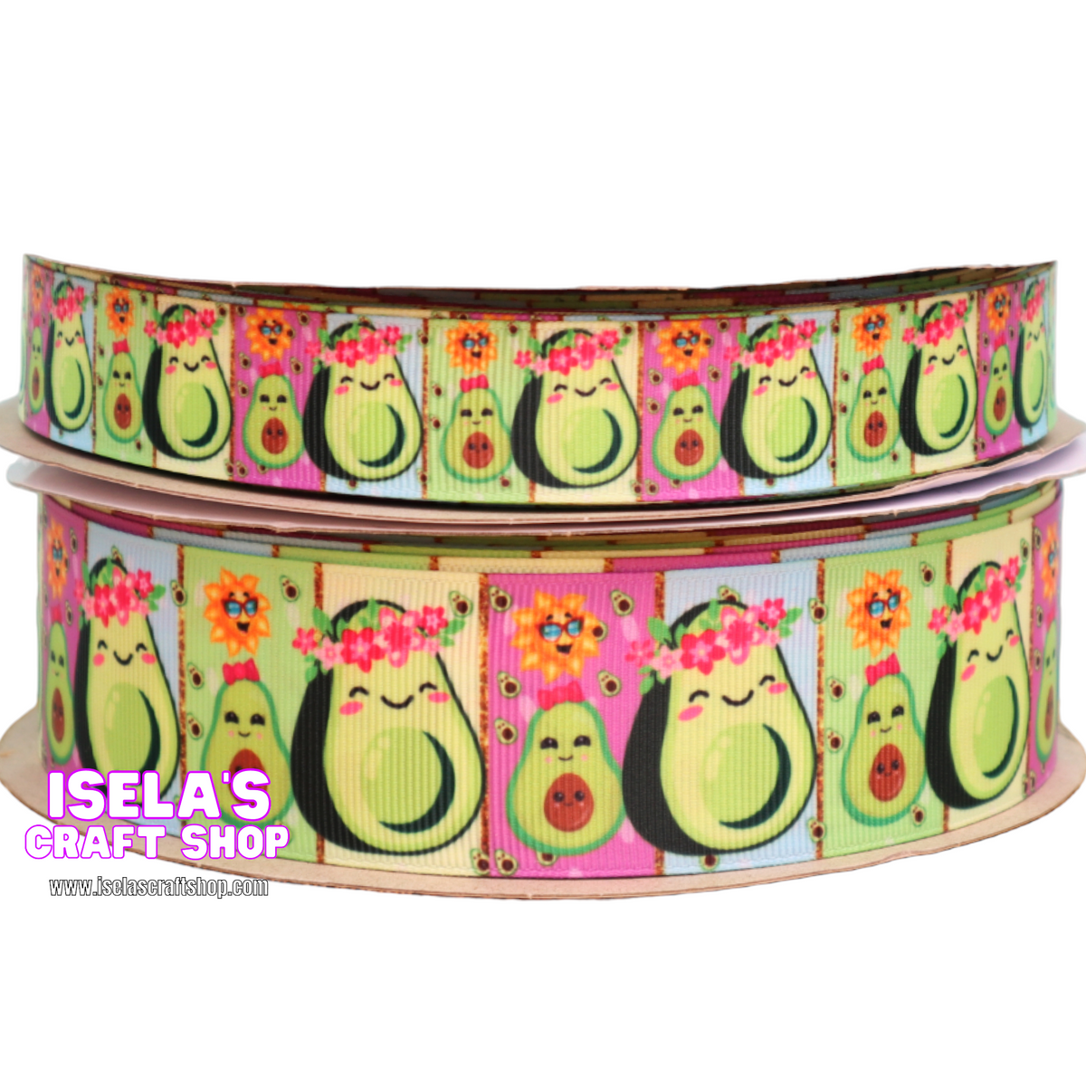 Avocado Ribbon size 7/8" or 1.5" – Iselas Craft Shop