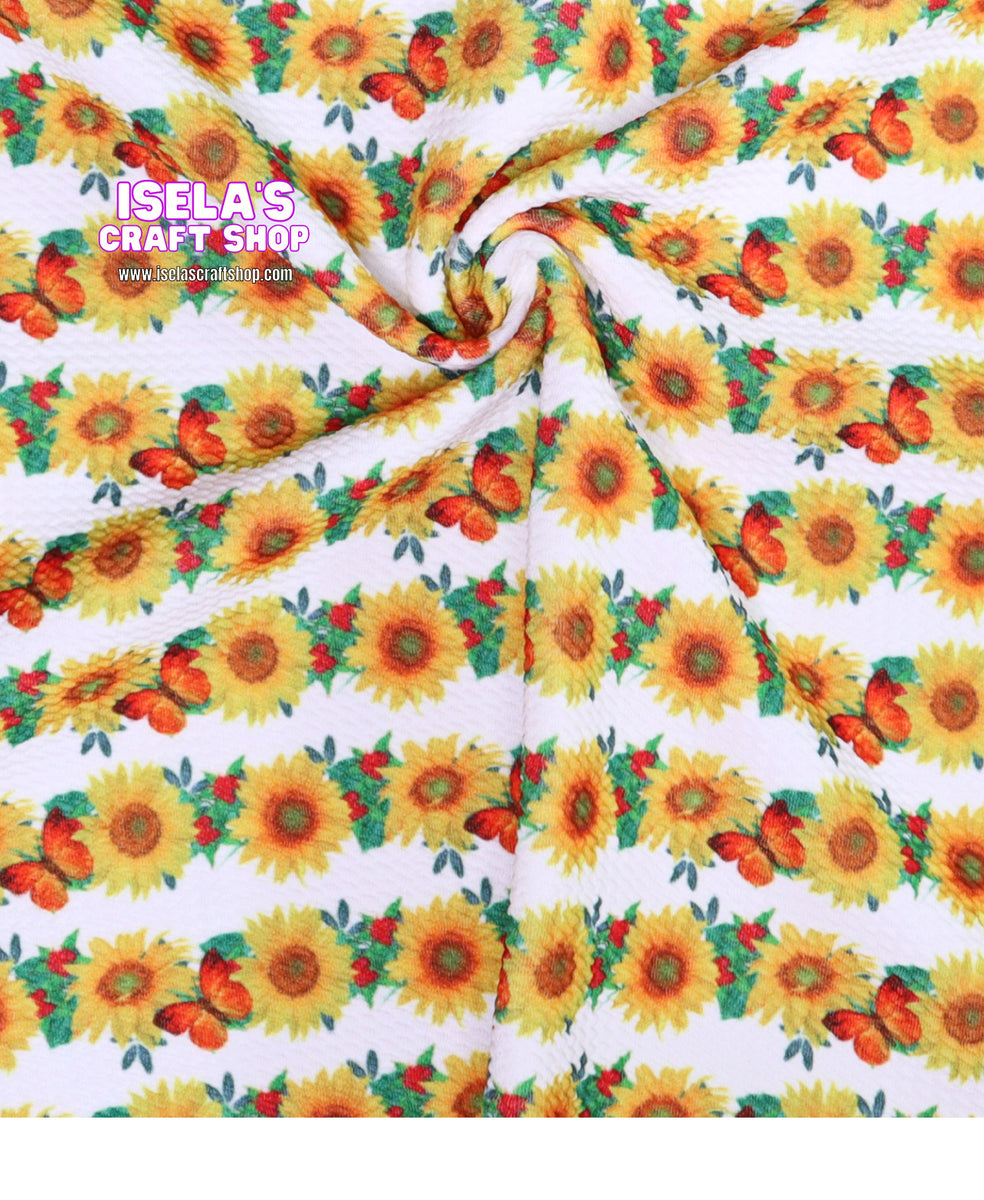 New Sunflower Bullet Liverpool Fabric – Iselas Craft Shop