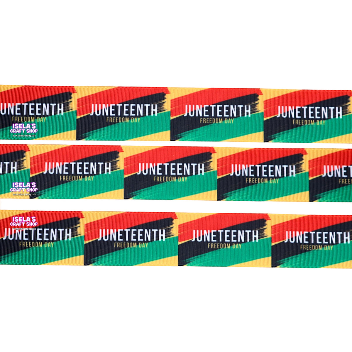 Celebrate Juneteenth with our High Quality Ribbon - Perfect for Hair ...