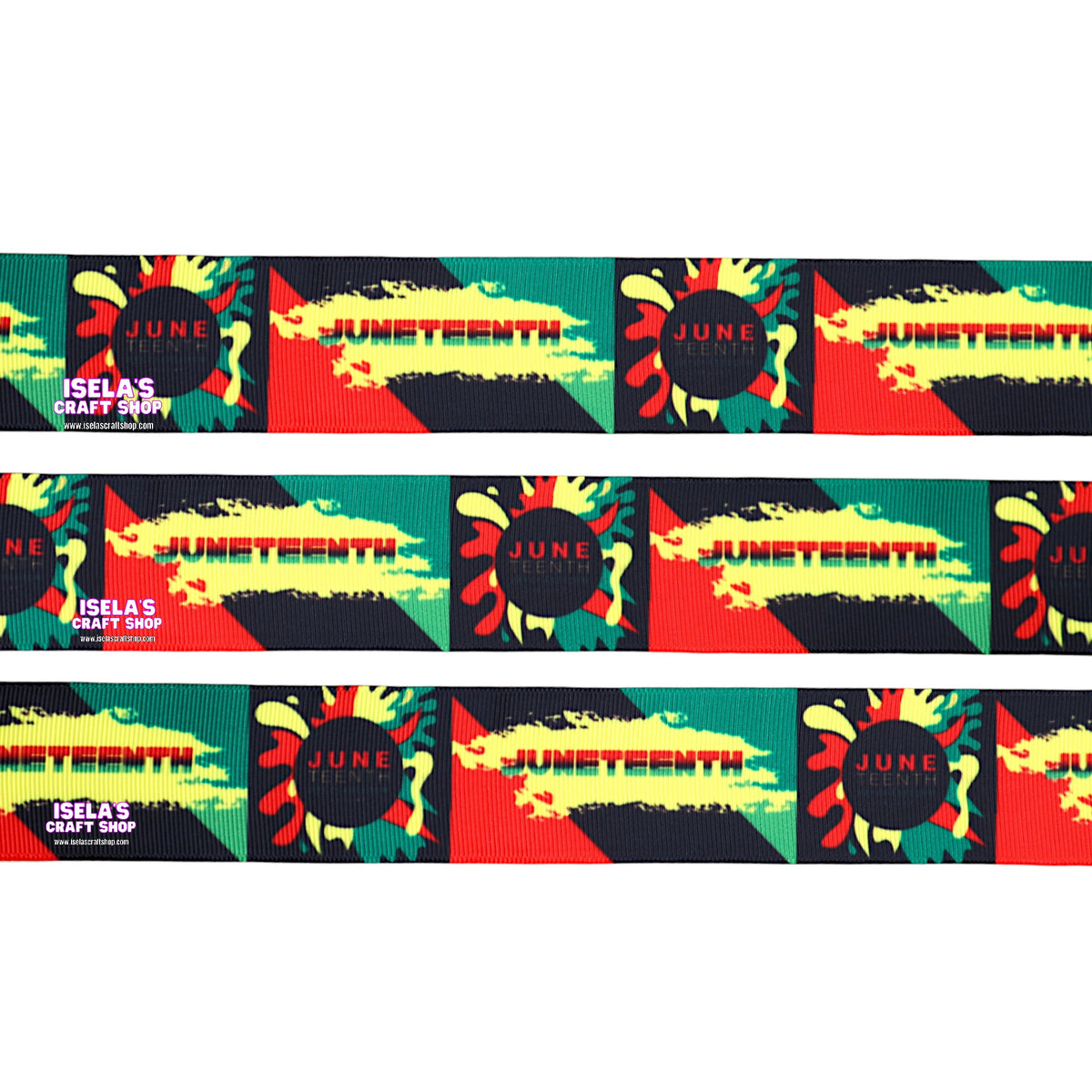 Celebrate Juneteenth with our High Quality Ribbon - Perfect for Hair ...