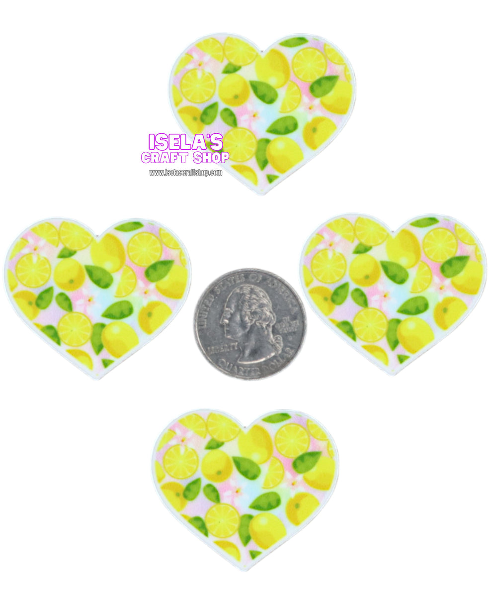 1pc - New High Quality Lemon Resin Planar- P858 – Iselas Craft Shop