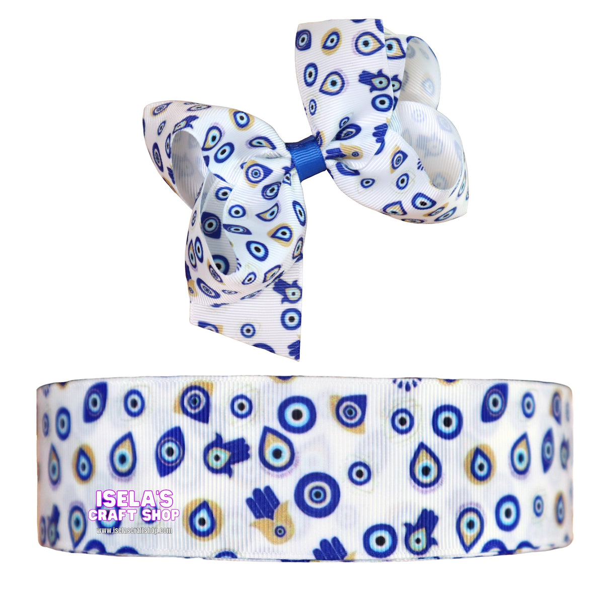 Evil Eye Ribbon – Iselas Craft Shop