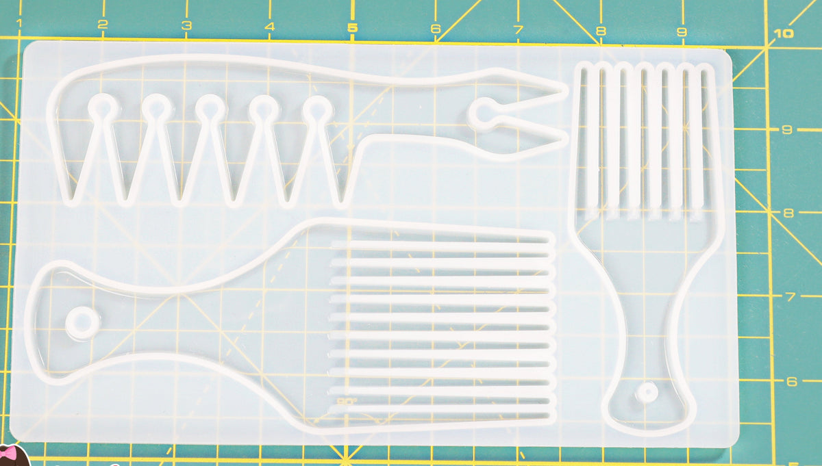 Silicone Comb Mold -M109 – Iselas Craft Shop