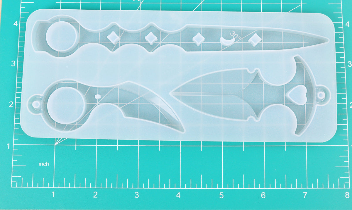 Self Defense Keychain Molds -M107 – Iselas Craft Shop